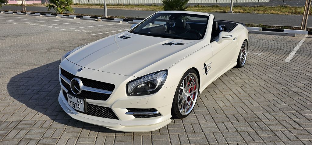 Mercedes SL350 AMG SL63 Body Kit – 13,900 km! – 100% Accident and Flood ...